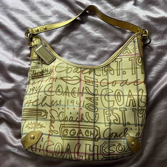 Coach | Bags | Authentic Coach Graffiti Hobo Bag | Poshmark